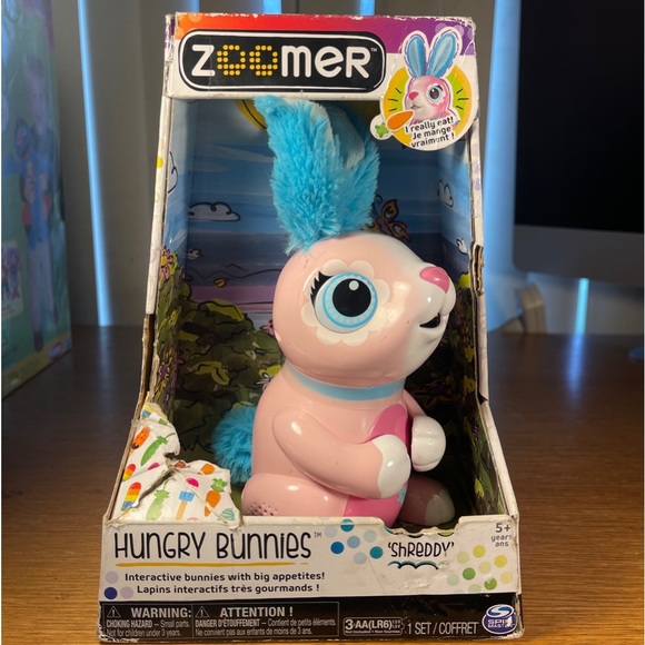 Spin Master | Toys | Spin Master Zoomer Hungry Bunnies Shreddy ...